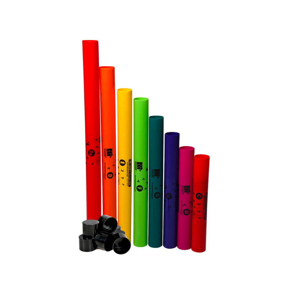 BWDGOC8 Boomwhackers 8-Note Diatonic C-Major Scale Set w/Caps – Allegro ...