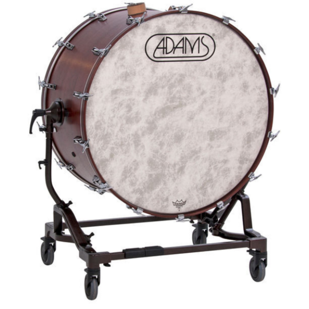 Adams Concert Gen2 Bass Drum 28"x22" with tilting stand and cymbal hol ...