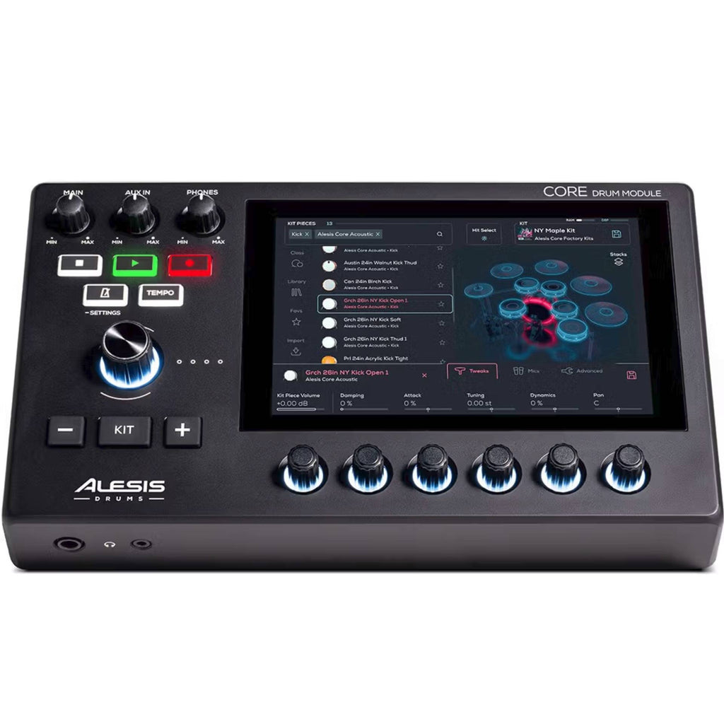 Alesis StrataCore Premium 9 Piece Electronic Drum Kit with 7" Touchscr ...