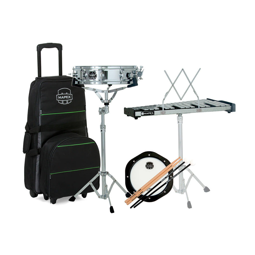 Mapex Percussion Kit Combo 32 Note Bell & Snare Kit W/Prac Pad & Bag w ...