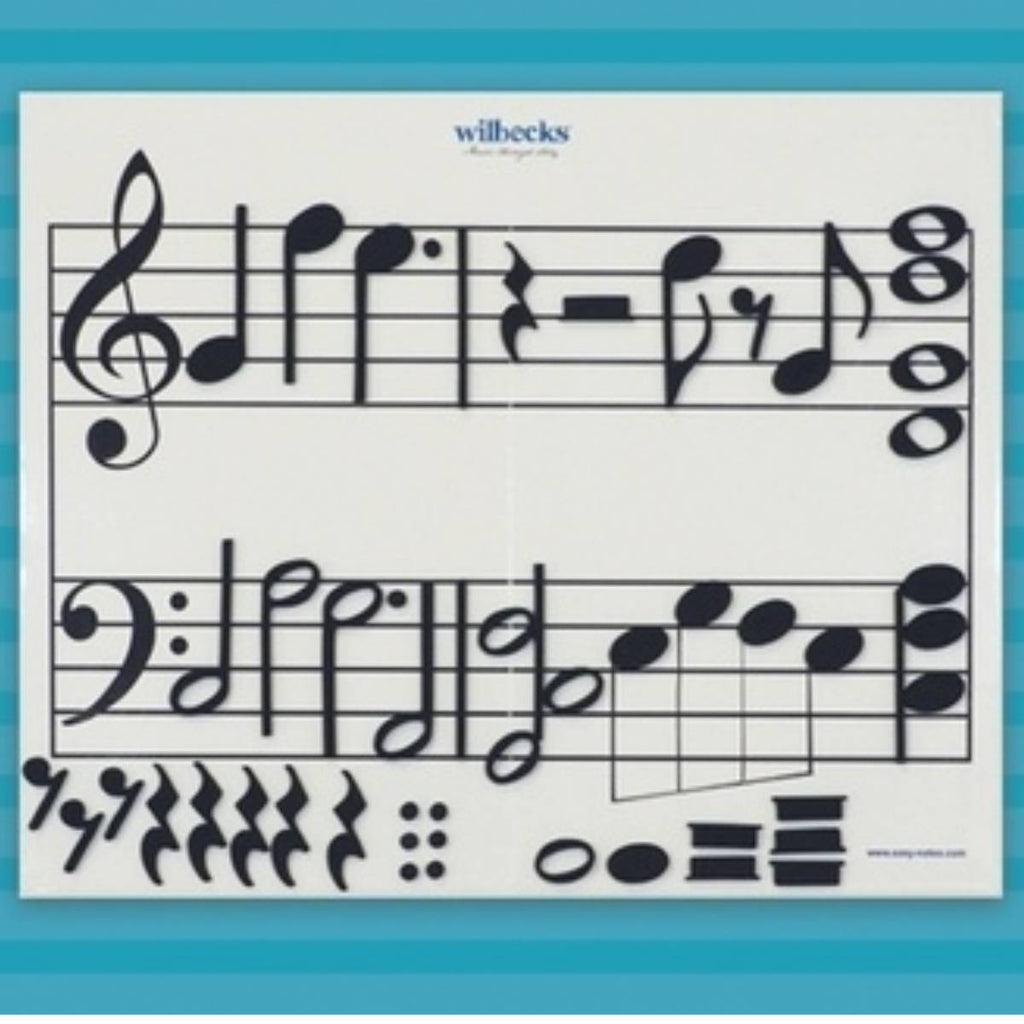 Wilbecks Notes and Rests Magnets – Allegro Education Supplies